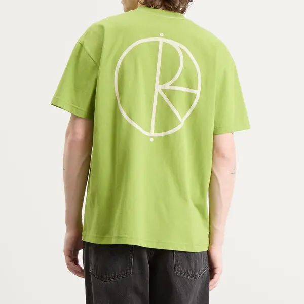 POLAR SKATE CO. Stroke Logo Contrast T-shirt