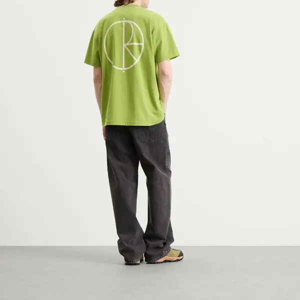 POLAR SKATE CO. Stroke Logo Contrast T-shirt