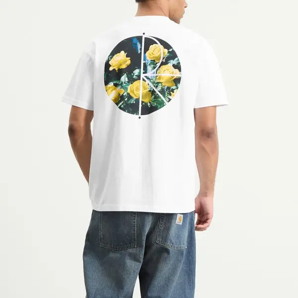 POLAR SKATE CO. Martas Roses Fill Logo T-shirt