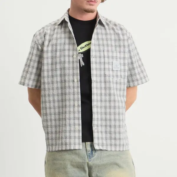 BUTTER GOODS Equipment Short Sleeve Shirt