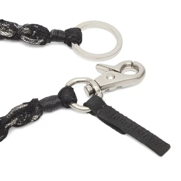 Our Legacy Lace Ladon Keychain - Onyx
