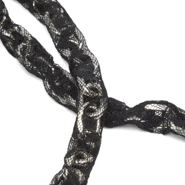 Our Legacy Lace Ladon Keychain - Onyx
