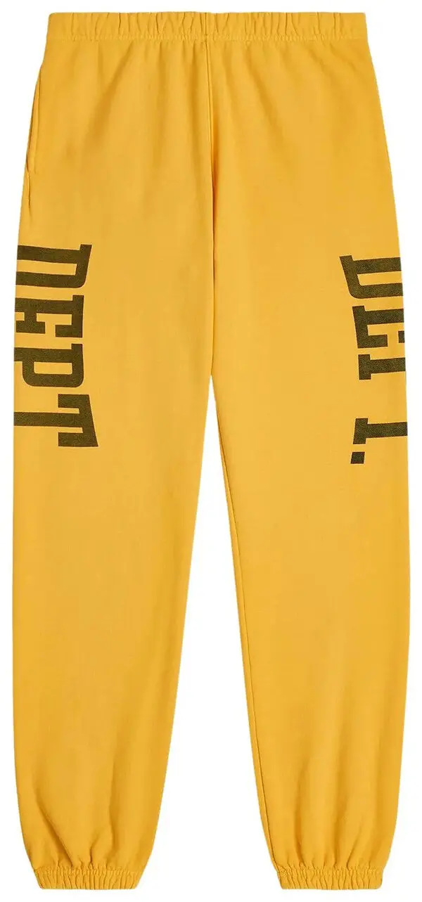 GALLERY DEPT. Dept Gym Sweatpants - Yellow/black