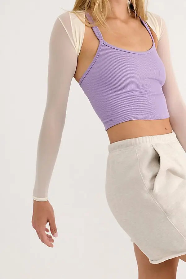 JULE Meshie Shrug Bolero - Ivory