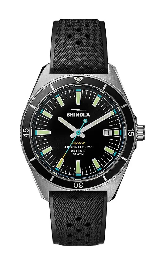 Shinola Duck 40mm Watch - Black