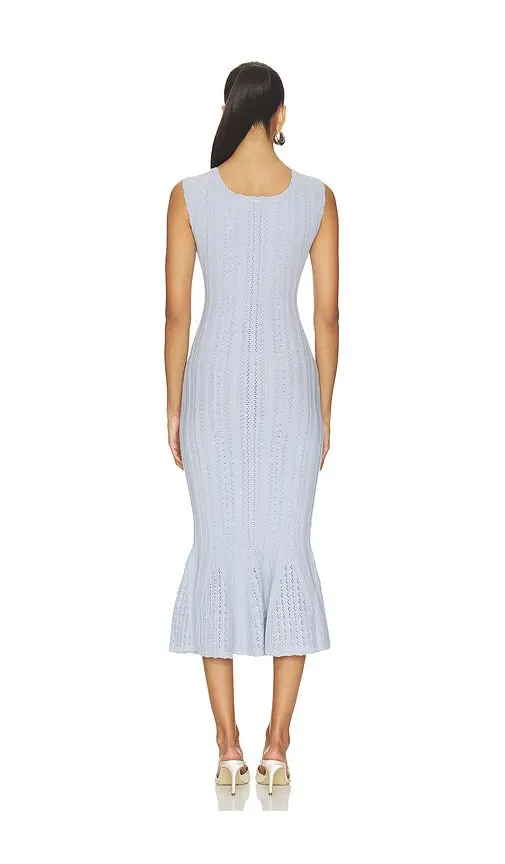 LoveShackFancy Tayleen Knit Dress - Lavender