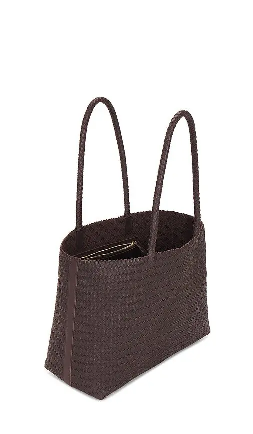 Madewell Handwoven Leather Tote
