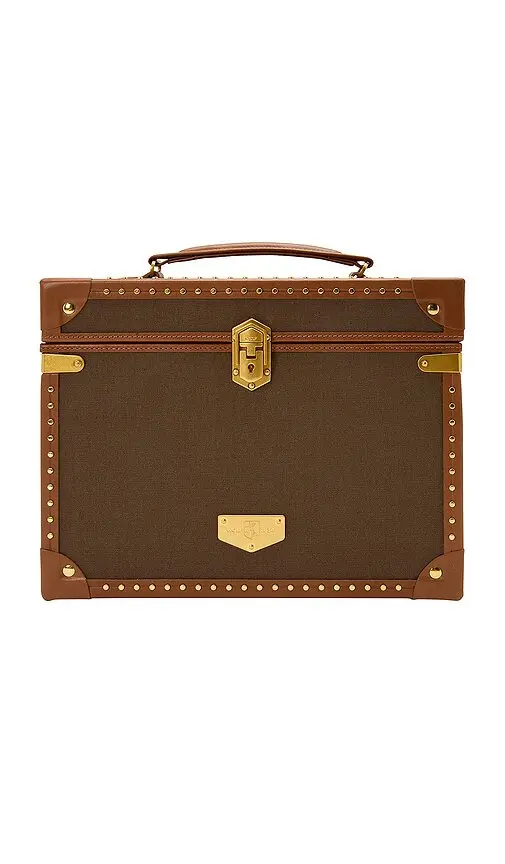 Wolf Ida Trunk Jewelry Box - Brown