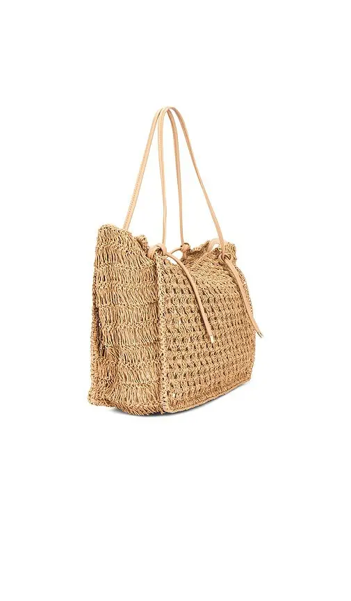 Dolce Vita Ravello Raffia Tote Bag