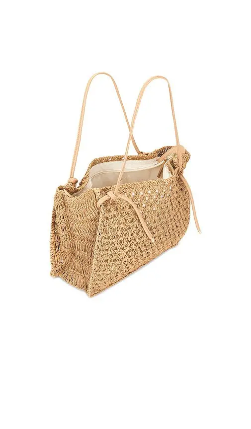 Dolce Vita Ravello Raffia Tote Bag