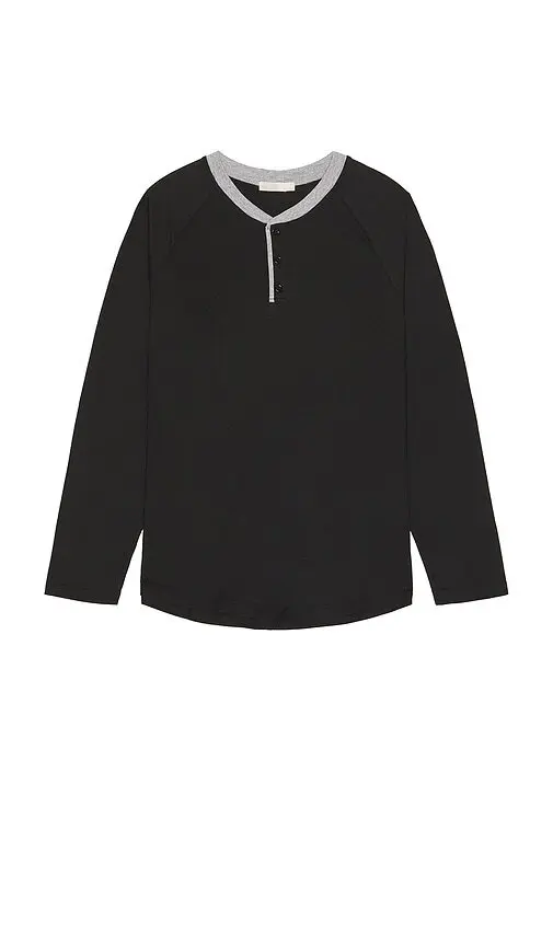 Barefoot Dreams Triblend Henley In . Also