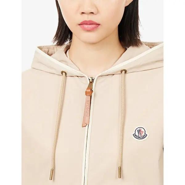 Moncler Sarracenia Hooded Tech-woven Jacket