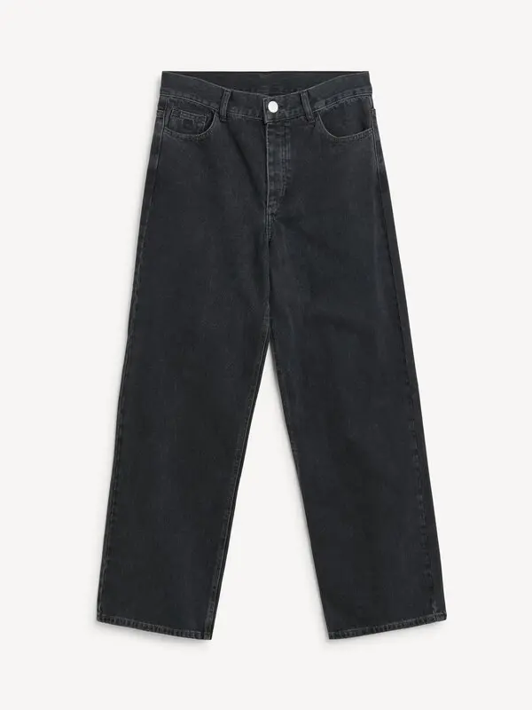 BY MALENE BIRGER Vinola Organic Cotton Jeans - Black