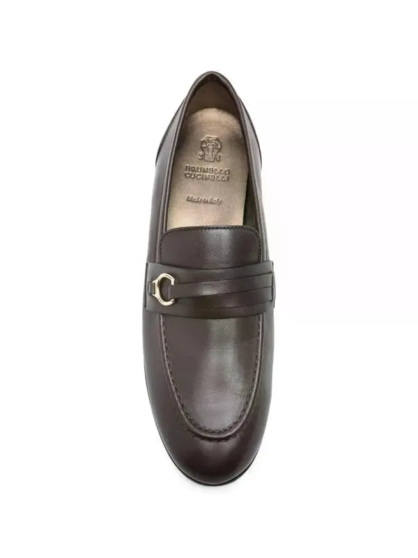 Brunello Cucinelli Loafers With Ring Detail