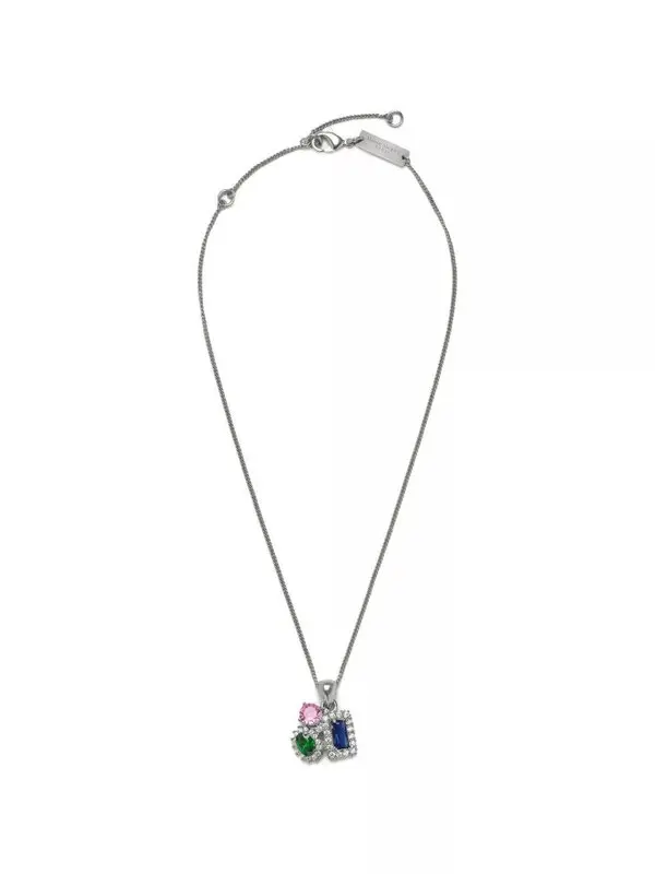 MAISON MARGIELA Cluster Pendant Necklace - Silver