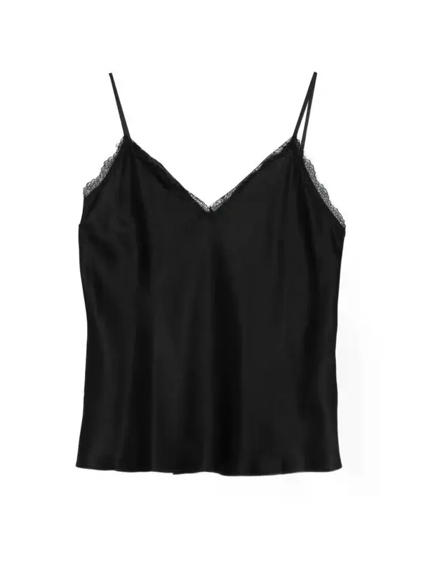 MAISON123 Lace V-neck Top