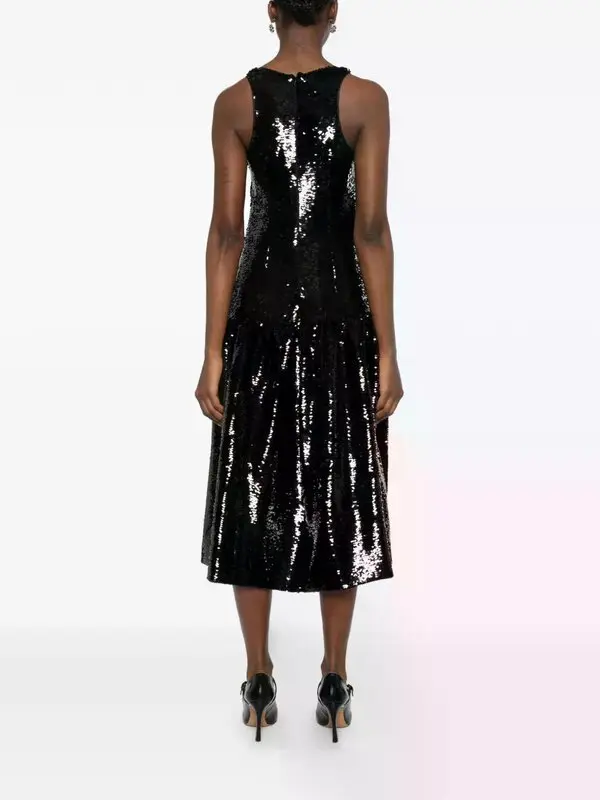 Simone Rocha Sequin-embellished Midi Dress