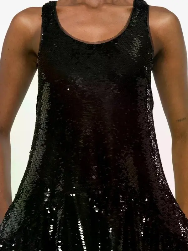 Simone Rocha Sequin-embellished Midi Dress