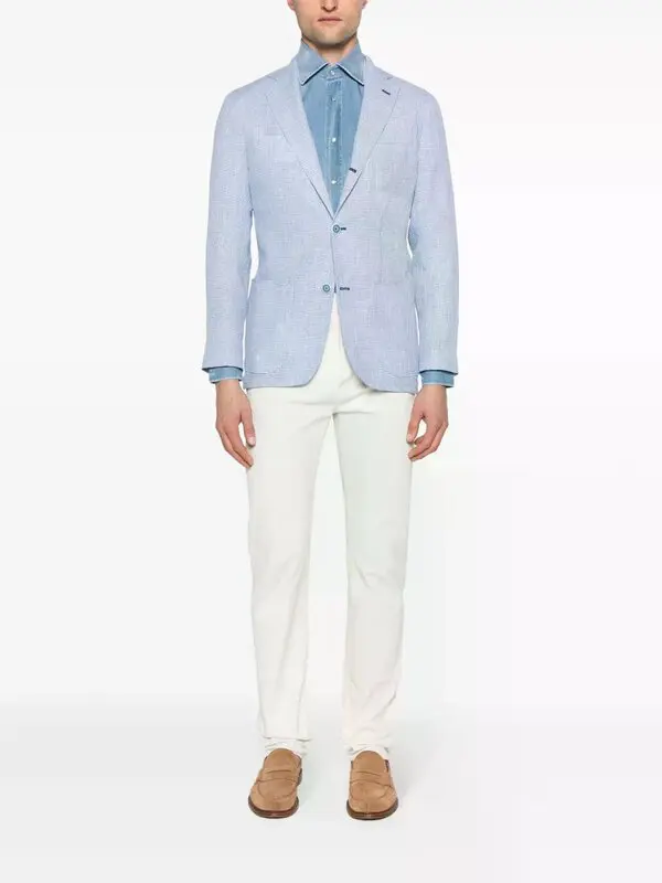 SARTORIO NAPOLI Panelled Denim Shirt