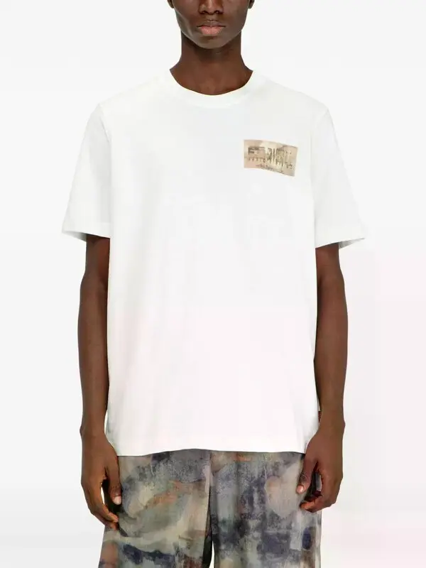 DIESEL® T-adjust Logo-print T-shirt