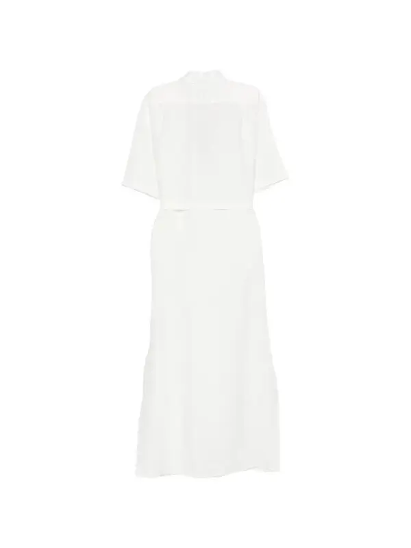 Ralph Lauren Carol Belted Linen Maxi Dress