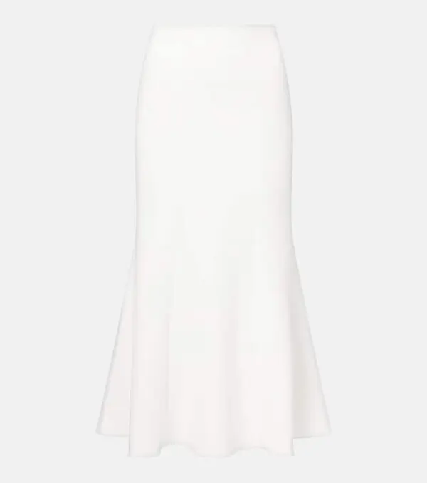 Roland Mouret Crepe Midi Skirt