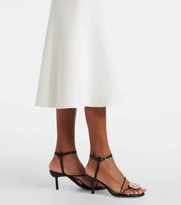 Roland Mouret Crepe Midi Skirt