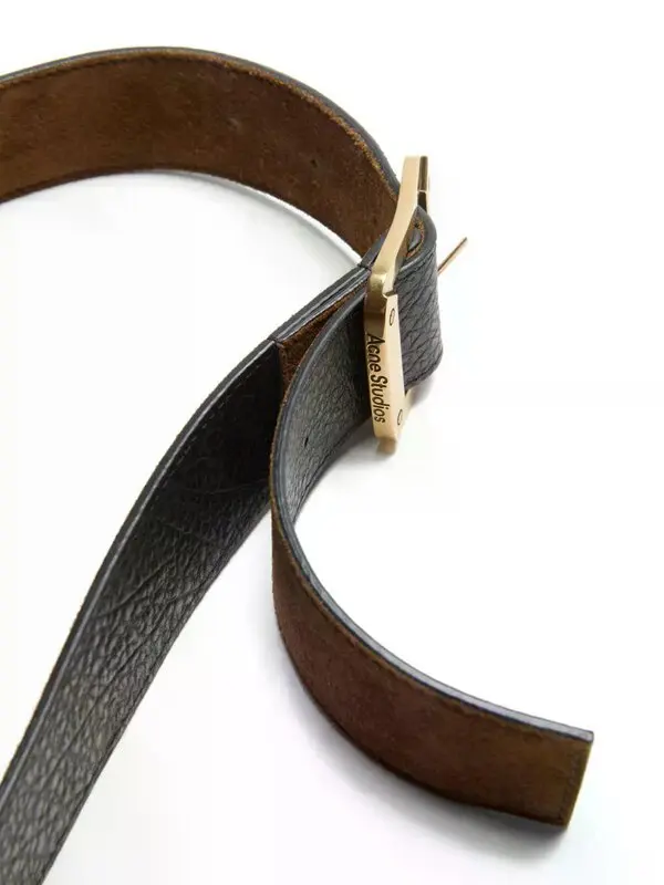 Acne Studios Square-buckle Leather Belt
