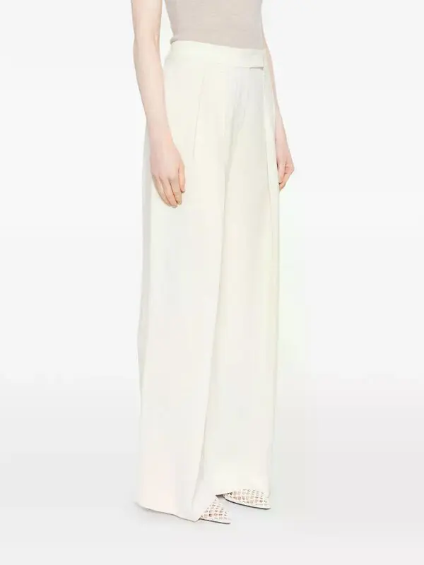 Brunello Cucinelli Pleated Wide Leg Trousers
