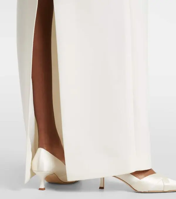 Roland Mouret Peplum Crepe Gown
