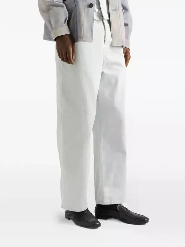 Prada Bleached Denim Jeans