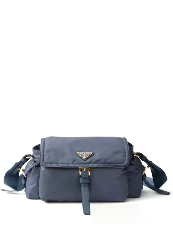 Prada Explore Medium Re-nylon Shoulder Bag With Flap