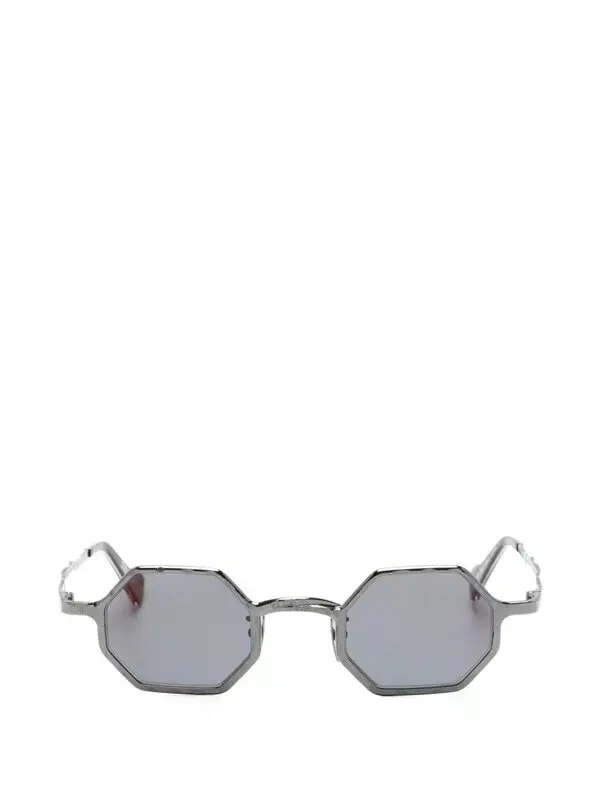 KUBORAUM Geometric Frame Sunglasses - Grey