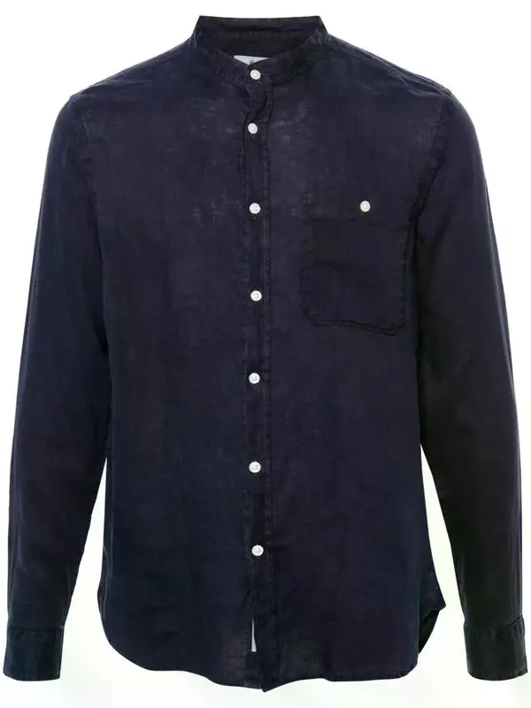 Woolrich Long-sleeve Linen Shirt