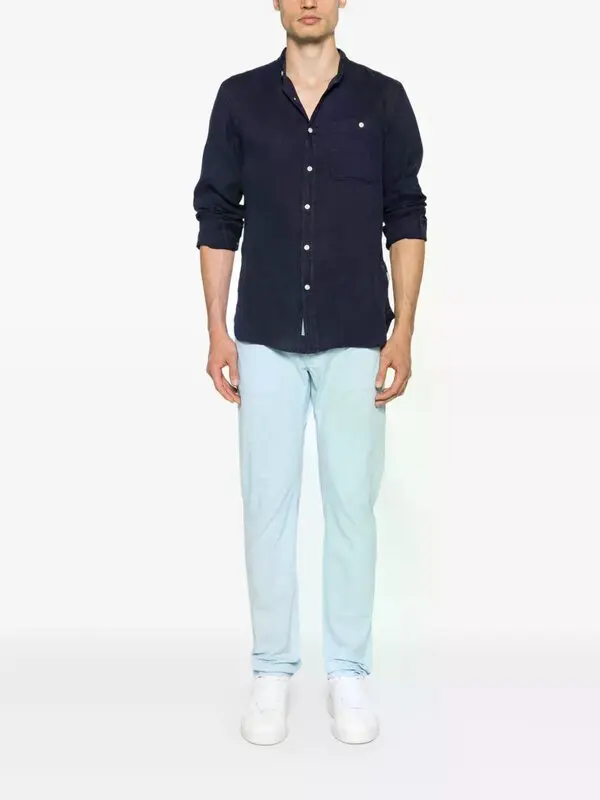 Woolrich Long-sleeve Linen Shirt