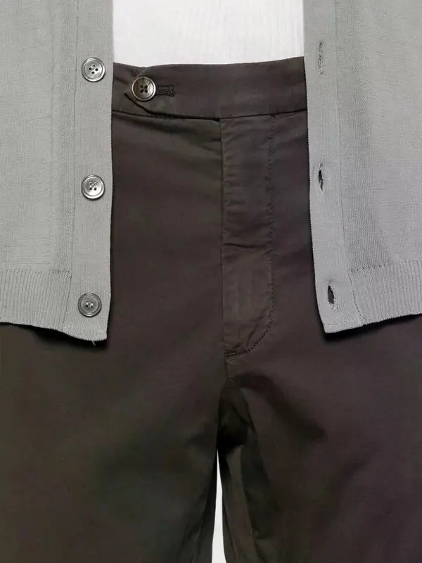 BRIGLIA 1949 Button-fastening Trousers - Brown