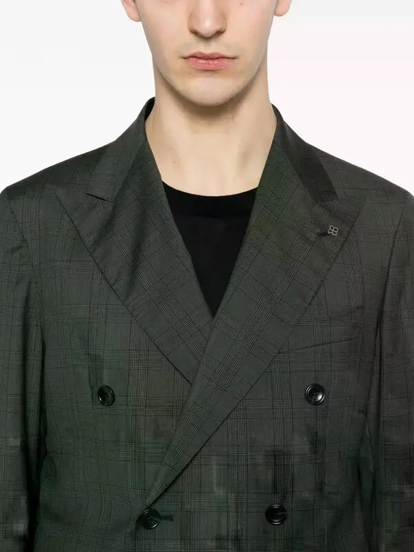 Tagliatore Windowpane-pattern Suit