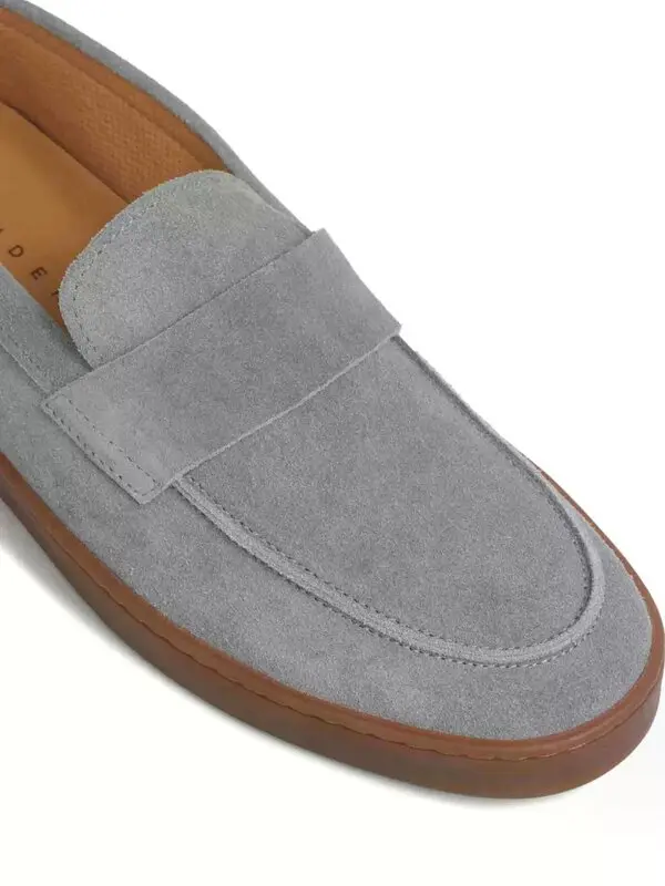 HENDERSON BARACCO Suede Loafers - Grey
