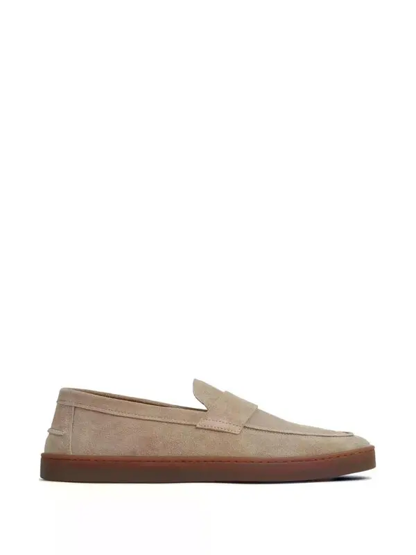 HENDERSON BARACCO Suede Loafers - Neutrals