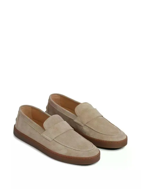 HENDERSON BARACCO Suede Loafers - Neutrals