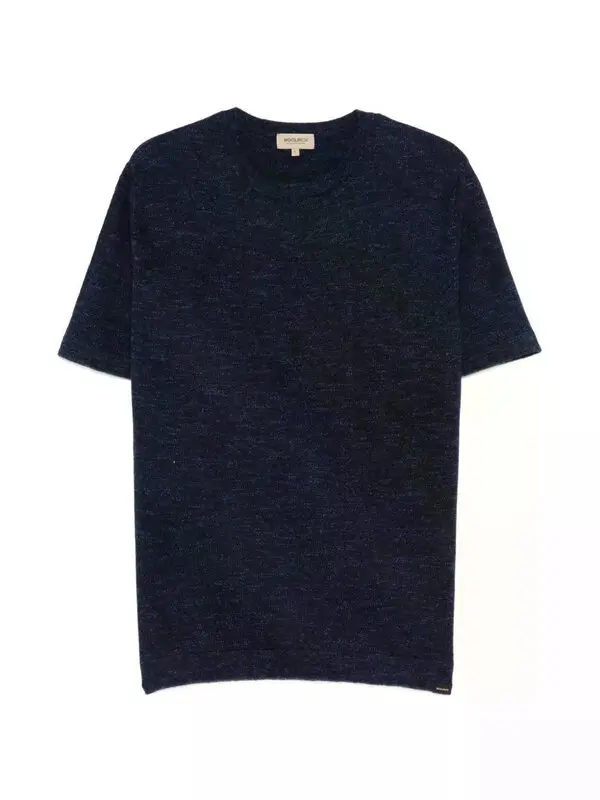 Woolrich Crew-neck Knitted T-shirt - Blue