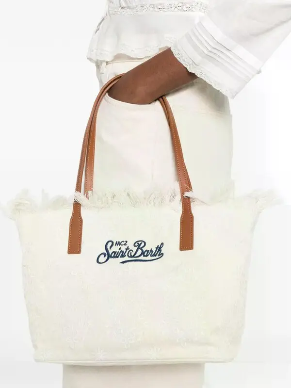 MC2 SAINT BARTH Mid City Floral Shoulder Bag