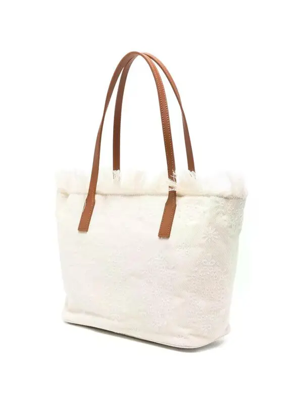 MC2 SAINT BARTH Mid City Floral Shoulder Bag