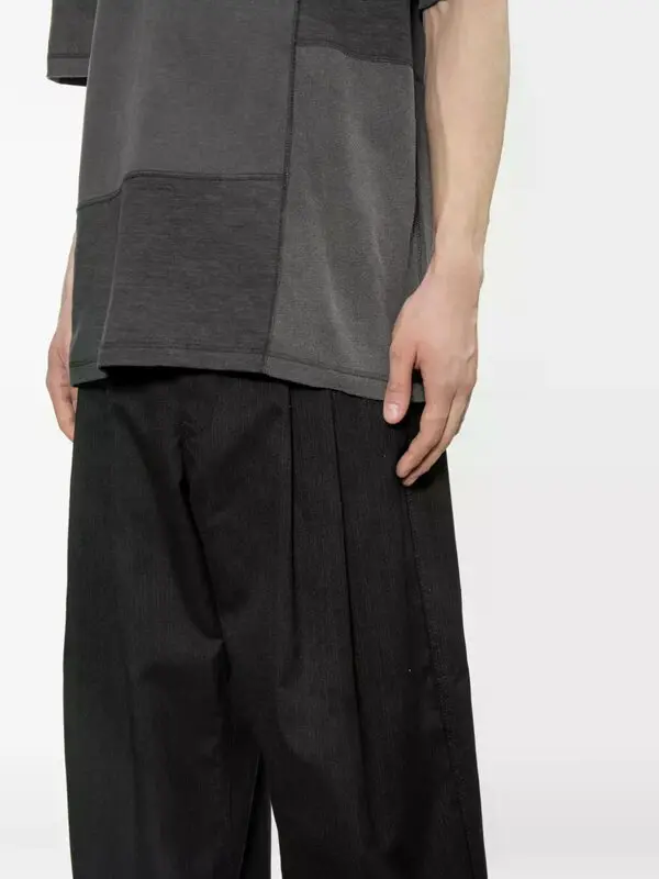Comme Des Garçons Wide-leg Twill Trousers