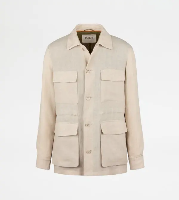 TOD'S Linen Field Jacket