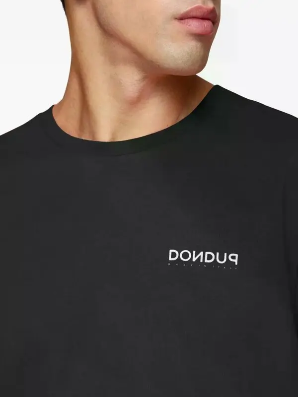 DONDUP Logo-embroidered Crew-neck T-shirt