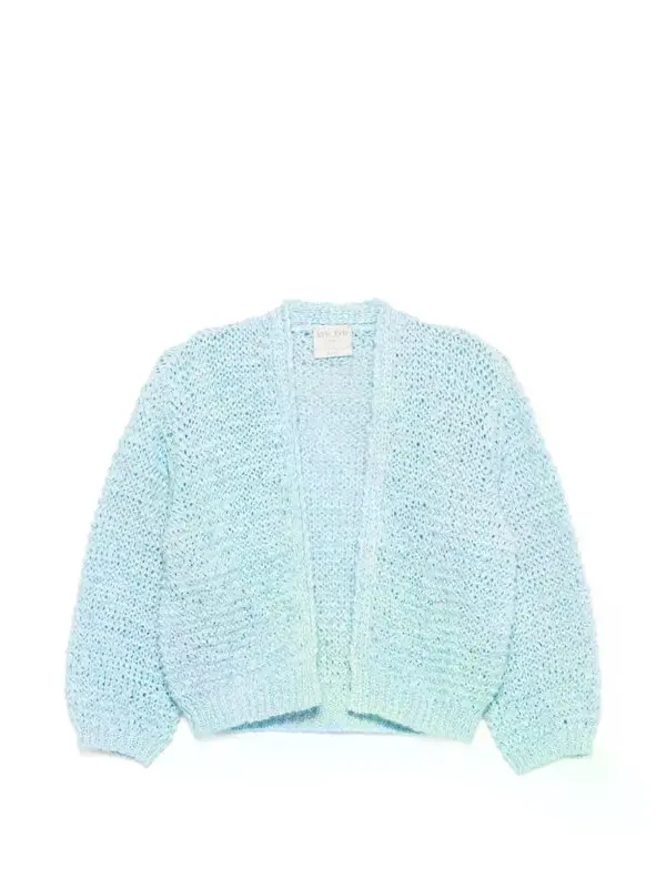 FORTE_FORTE Open-front Cardigan - Blue