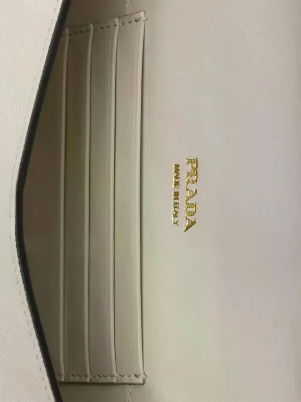Prada Saffiano Leather Mini Bag With Chain Strap