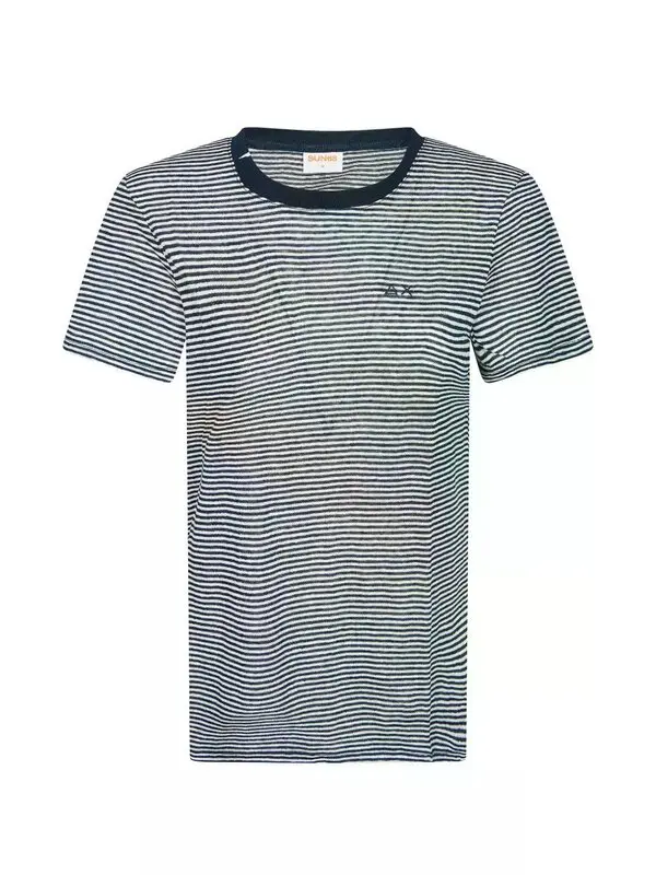 SUN 68 Striped T-shirt