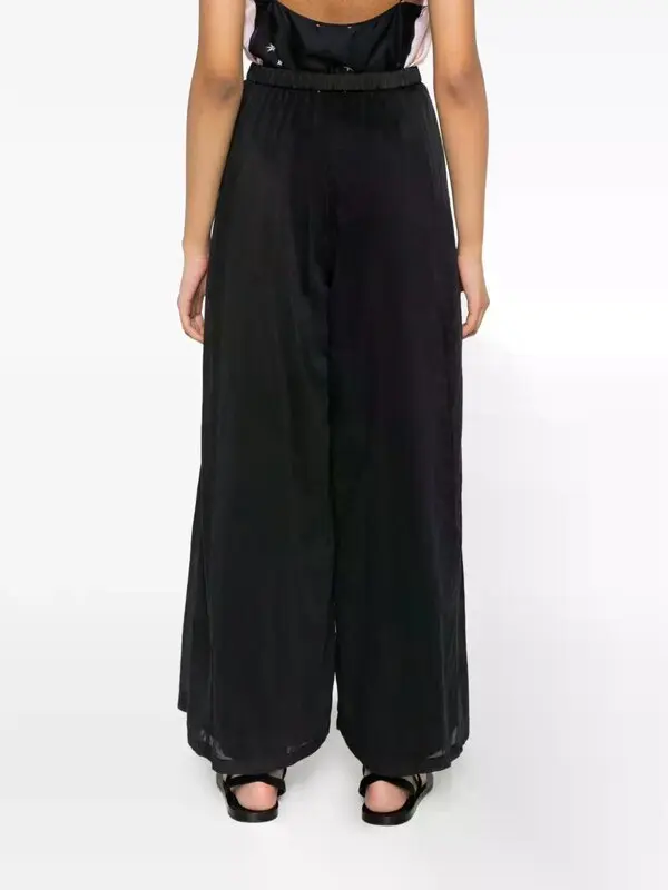 FORTE_FORTE Wide-leg Trousers - Black